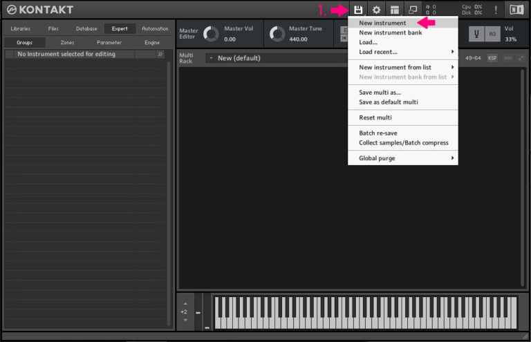 Ksp Scripting Ni Kontakt Basics Create A Resource Container
